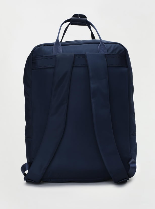 Buy Women Solid Zip Closure Backpack Online at just Rs. 1499.0 ...