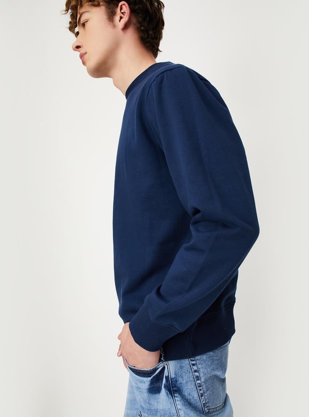 Buy Men Slim Fit Solid Sweatshirt Online at just Rs. 699.0 ...