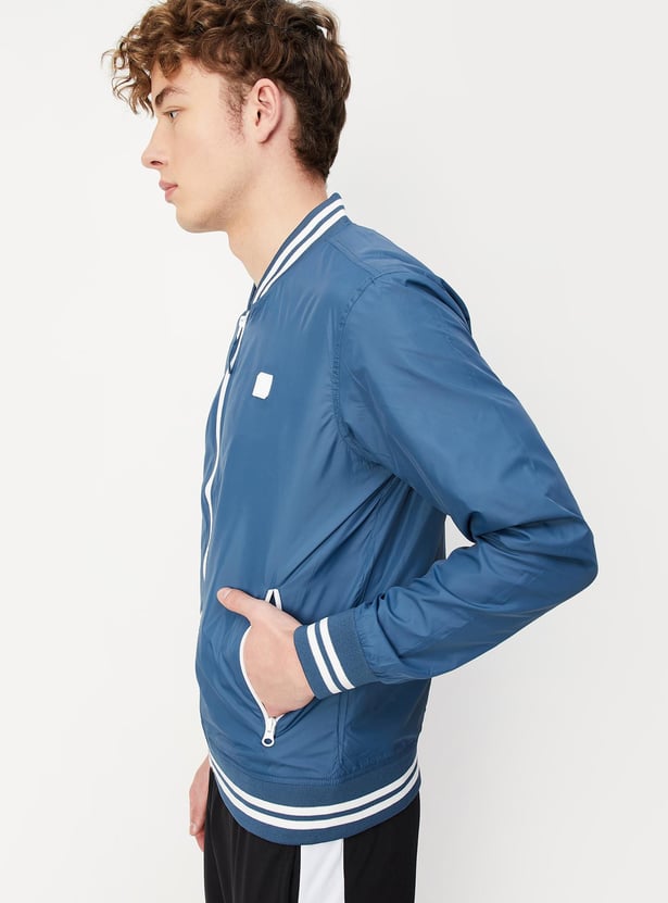 Buy Men Solid Varsity Jacket Online at just Rs. 1699.0 - 1000012902655 | Max Fashion