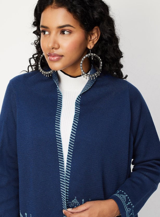 Buy Women Fair Isle Waterfall Shrug Online at just Rs. 1299.0 ...