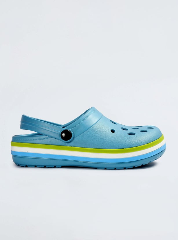 Buy Boys Clogs with Striped Foxing Online at just Rs. 499.0 ...